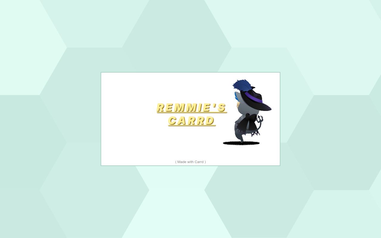 Remy's Carrd